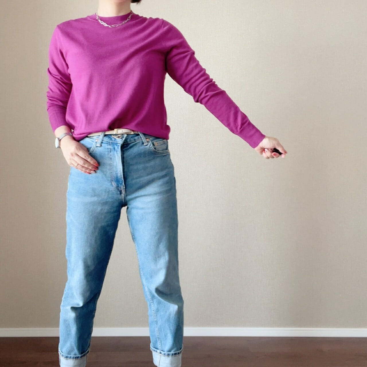 【綾瀬はるかさんCM】ユニクロでセーターを購入！家で洗濯できるよ！144cmが本気でレビュー | U150（アンダー150）小柄が魅力になる。