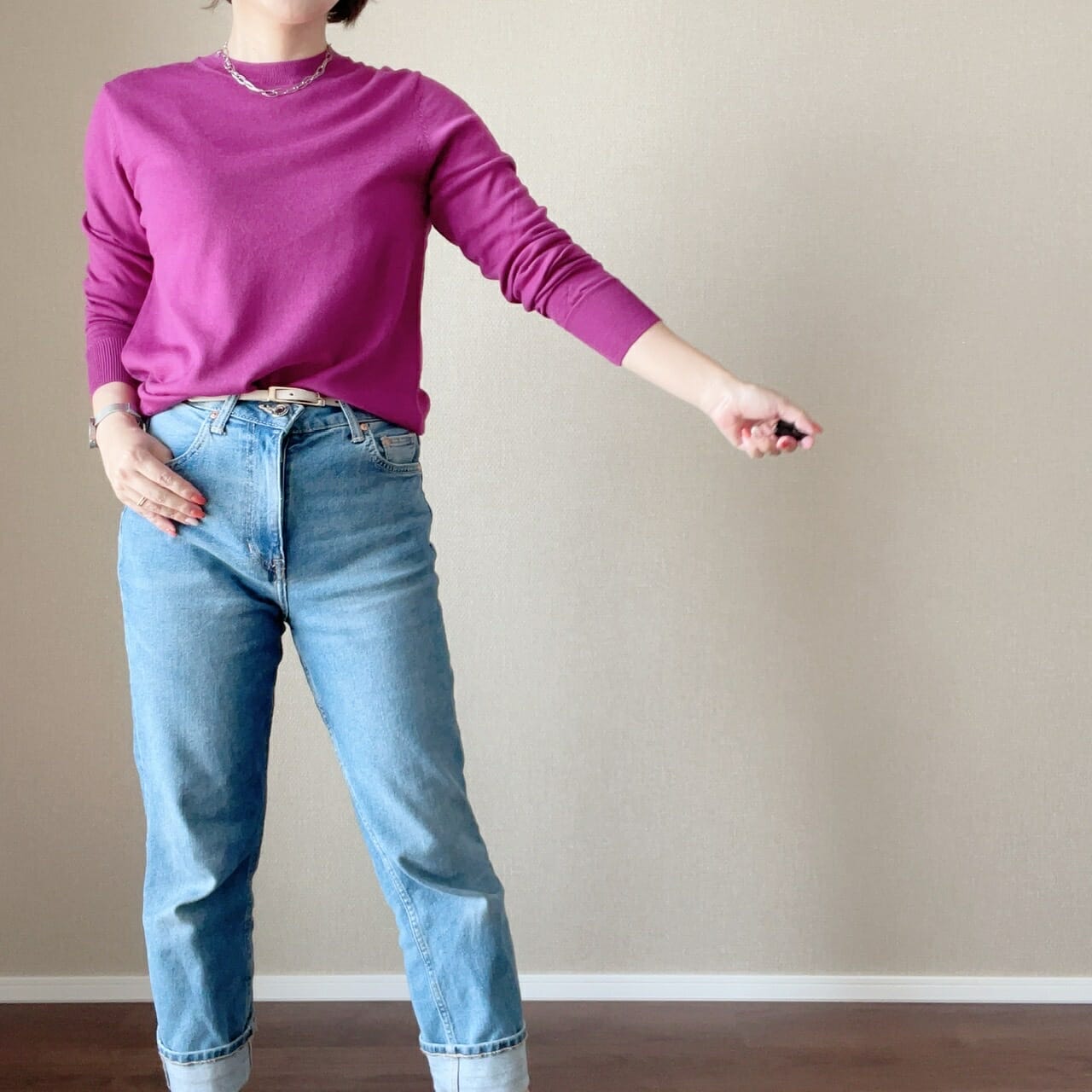 【綾瀬はるかさんCM】ユニクロでセーターを購入！家で洗濯できるよ！144cmが本気でレビュー | U150（アンダー150）小柄が魅力になる。